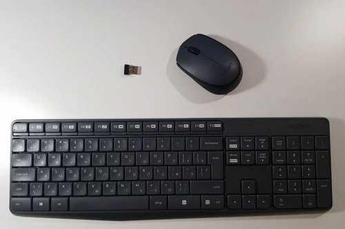 Клавиатура Logitech K235 + мышь M170