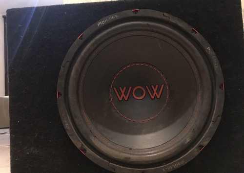 Сабвуфер prology wow 1200watt