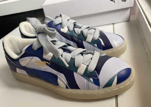 Кроссовки puma careaux basket strap twilight