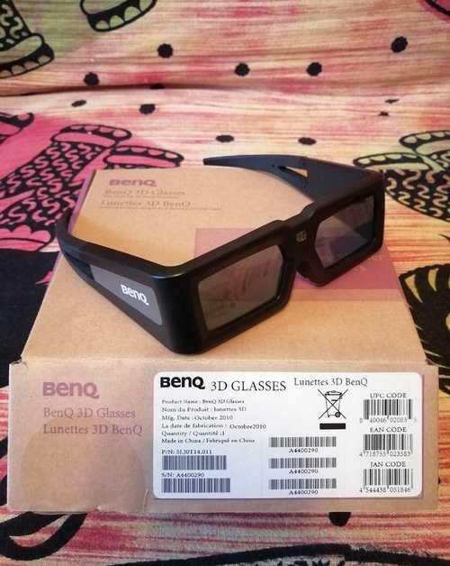 3D очки BenQ 5J.J0T14.011