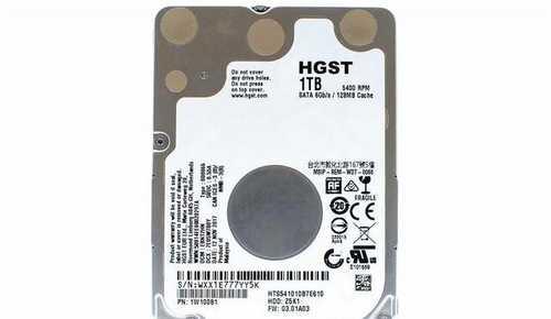 HDD SATA 2,5" 1Tb hgst HTS541010B7E610 HDS111