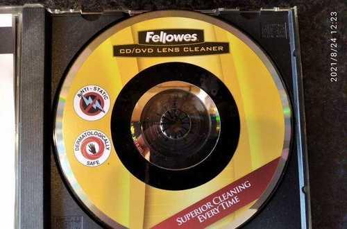 Чистящий CD/DVD диск для оптики плеера
