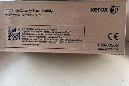 Картридж для лазерного принтера Xerox 106R03585