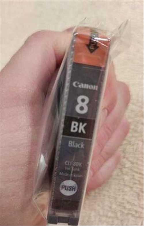 Картридж 8bk для Canon Pixma