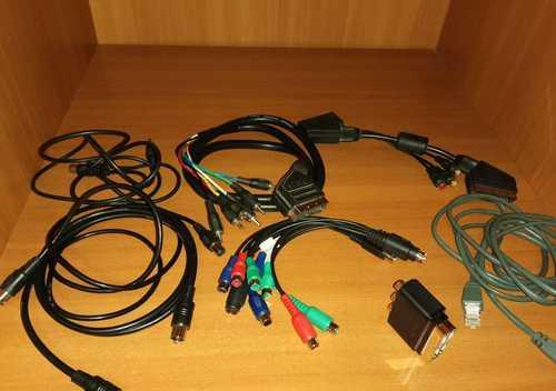 Кабели S-Video, Scart, ethernet, антенный, тюльпан