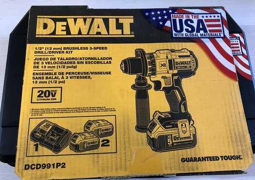 Шуруповерт dewalt DCD991P2