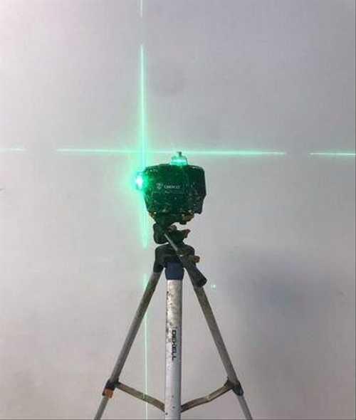 Лазерный нивелир deko dkll12PG1 360/3+Штатив Dexel
