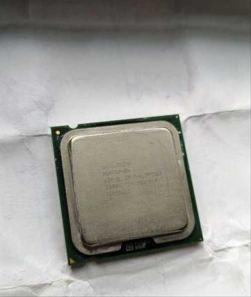 Pentium 4 630. Pentium 4 sl7e4.