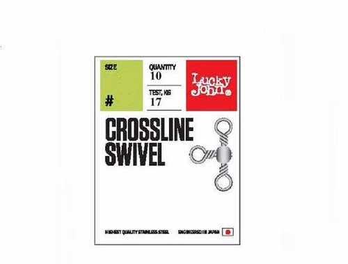 Вертлюги трехстор. crossline swivel 008 10шт "LJ"