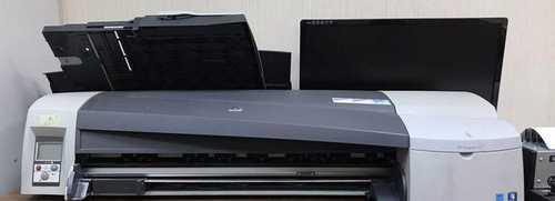 Подключение плоттера hp designjet 500