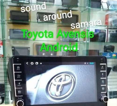 Магнитола на Андроиде Toyota Avensis