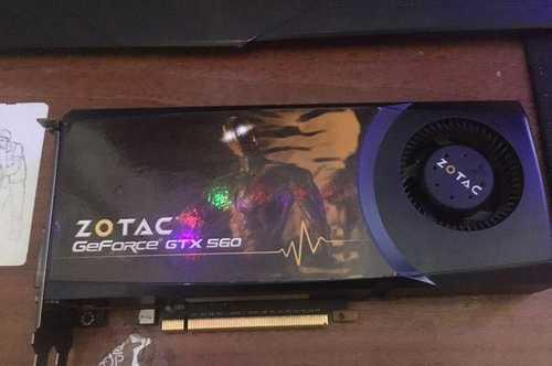 Видеокарта gtx 560 zotac