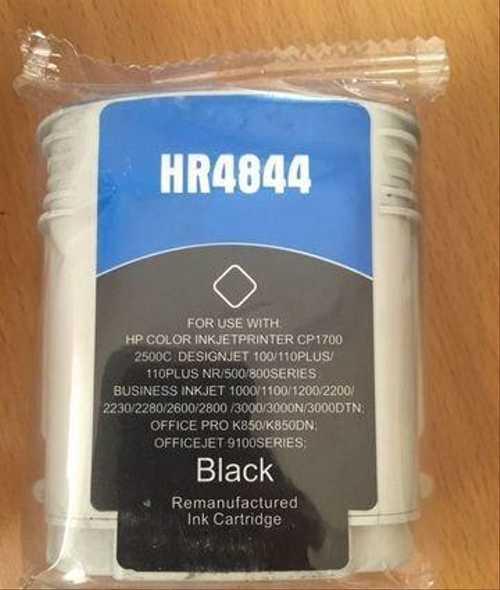 Картридж чёрный для HP 10 C4844A (HR4844)