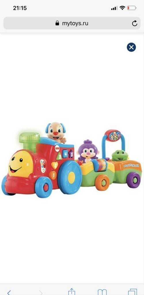 Паровоз fisher price