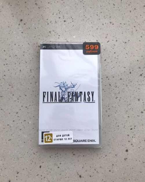 Final Fantasy PSP запечатанная