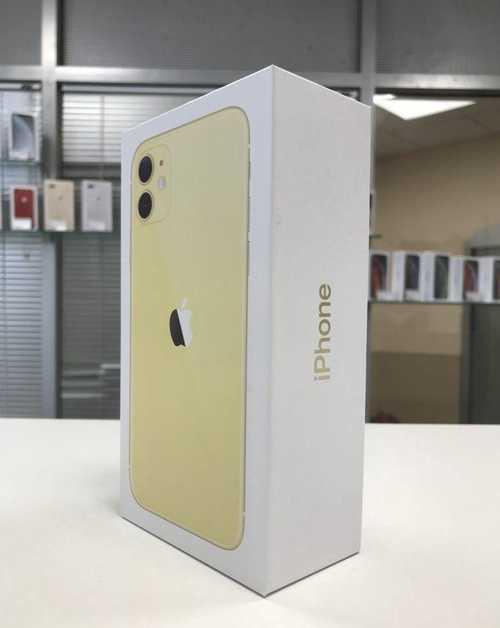 Айфон 11 желтый 256 ГБ. A2221 iphone.