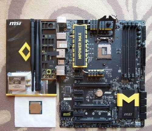 Intel Core i7-4790K \ MSI Z97 MPower Max AC