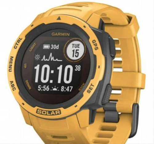 Часы Garmin Instinct Solar Sunburst