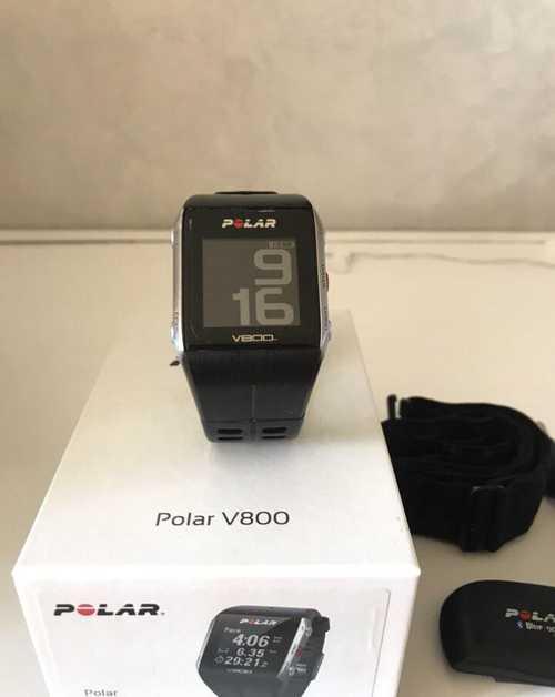 Часы Polar V800 полный комплект