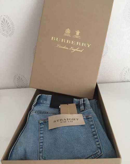 Джинсы новые Burberry 28/32