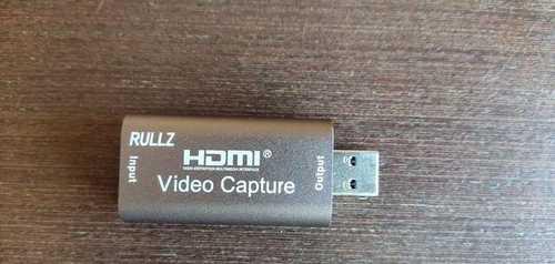 Карта видеозахвата rullz 4K, USB 3,0, hdmi