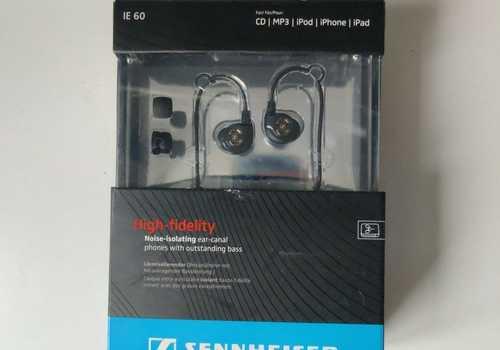 Наушники sennheiser IE 60