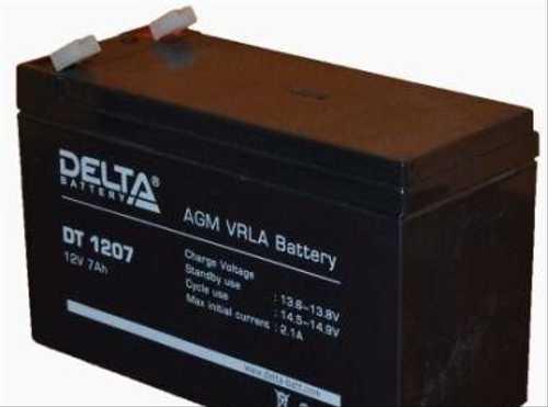 Аккумулятор для бесперебойника Delta DT1207