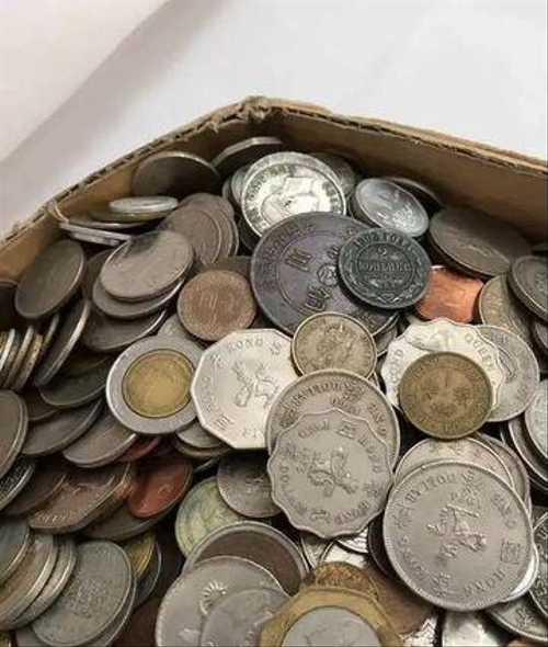 Монеты Индонезии Исландии, Кипр Китай