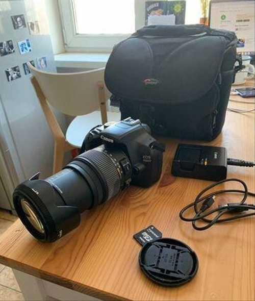 Canon EOS 1100D + объектив Sigma 18-200mm