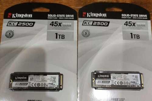 Kingston SSD KC2500 NVMe PCle M.2 TLC 1TB