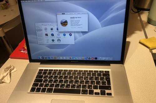 Apple MacBook Pro 17 early 2011 A1297
