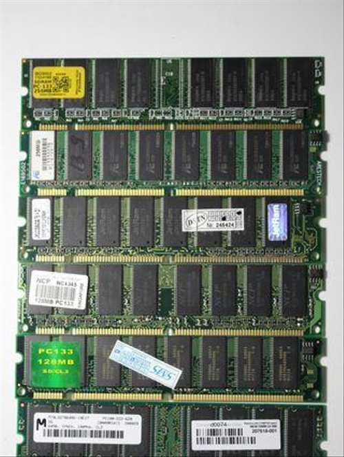Оперативная память SD-RAM PC-133 128MB/256MB