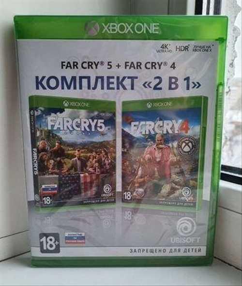 Комплект игр 2в1 Far Cry 4 + Far Cry 5 Xbox