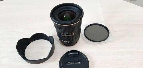 Объектив Tokina 17-35 mm (Canon EF), f 4 + фильтр