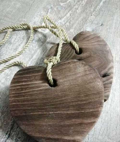 Деревянные сердца