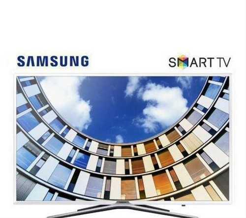 Белый Smart ЖК телевизор samsung UE49M5510AU