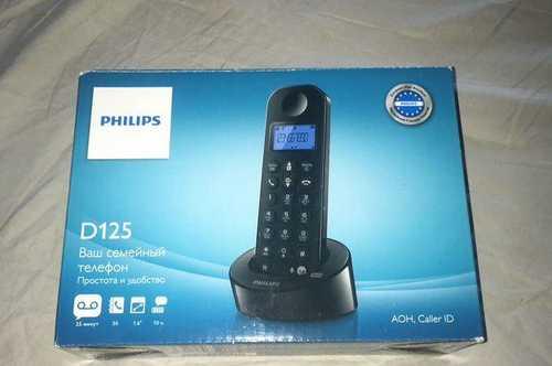 Радиотелефон Philips филипс d125 аон, caller ID, а | Festima.Ru ...