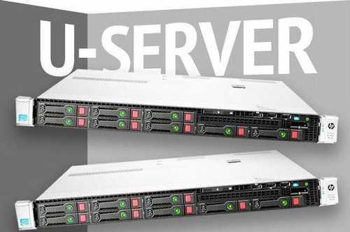 Сервер HP DL360p Gen8 8SFF 2x2630 16Gb 2x460W