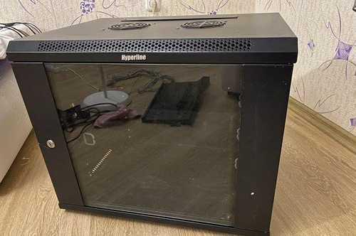 Шкаф серверный настенный Hyperline 9U 48"