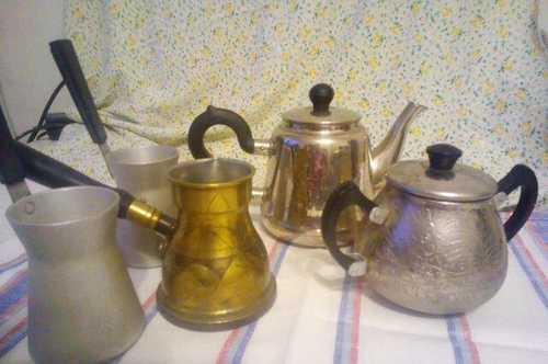 Турки СССР, чайники, посуда