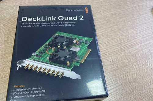 Blackmagic decklink quad 2