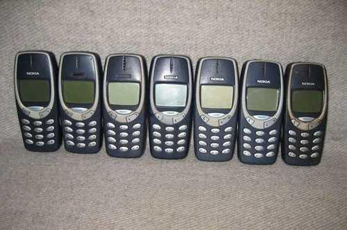 Мобильные телефоны Нокиа Nokia 3310 всего 7 штук