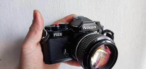 Nikon fm2 + nikkor 50mm/1.2