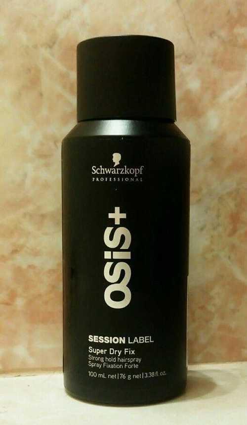 Лак для волос мини Schwarzkopf Osis Session Label