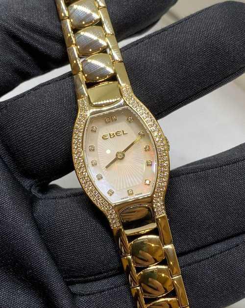 Ebel Beluga Tonneau 18K Yellow Gold
