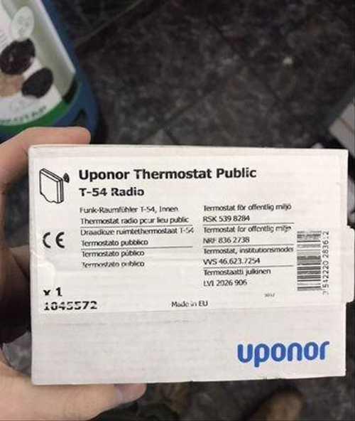 Термостаты Uponor T-54 Radio 1045572