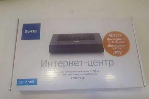 Модем adsl zyxel P660HT3 EE