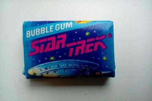 Жвачка Star Trek bubble gum обмен