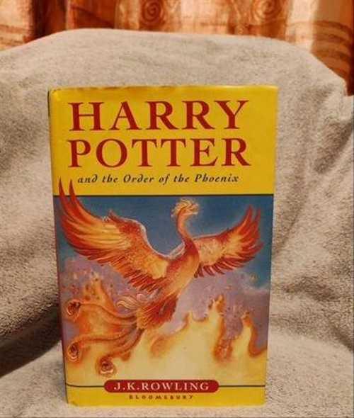 Книга Harry Potter and the Order of Phoenix на анг