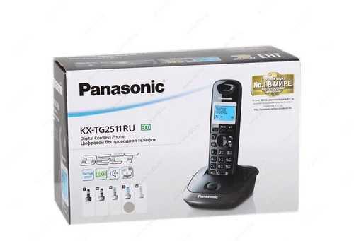 Цифровой беспроводной телефон panasonik kxtq2511RU